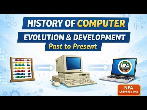 History of Computer | Evolution & Development of Computers (Past to Present)
