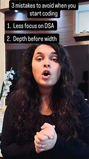 3 Mistakes to Avoid When You Start Coding by Software Engineer @ #google #shorts #coding #software