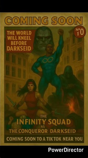 the infinity Squad vs the conquer darkseid #animation