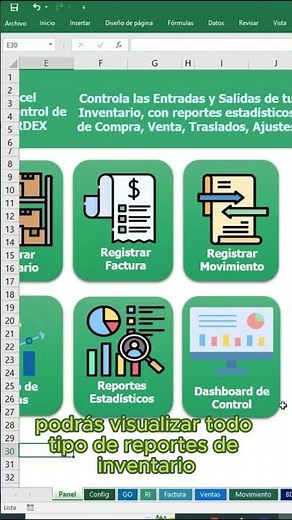 Control de #inventario | App de Excel Kardex - Intro