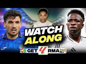 Getafe vs Real Madrid LIVE | LA LIGA Watch Along | Highlights & Match Reaction