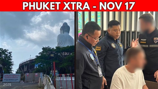 PHUKET XTRA - Nov 17 || Brought to you by @PVC Phuket 1- Phuket police bust fraud COD package scam https://thephuketnews.com/phuket-police-bust-fraud-cod-package-scam-98295.php 2- ‘World-class’ hacker arrested in Phuket rumoured to be GRU officer Aleksey Lukashev https://thephuketnews.com/world-class-hacker-arrested-in-phuket-rumoured-to-be-gru-officer-aleksey-lukashev-98266.php 3- Big Buddha site to remain closed pending landslide victim compensation https://thephuketnews.com/big-buddha-site-to