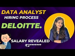 Deloitte Data Analyst Interview Experience I How much Salary | #dataanalyst #deloitte