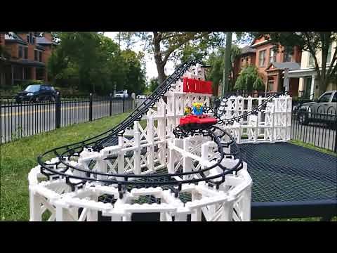 The Cyclone Roller Coaster in Slow Motion!