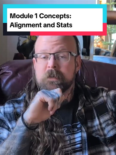Player Character Project Module 1 Concepts: Alignment and Stats