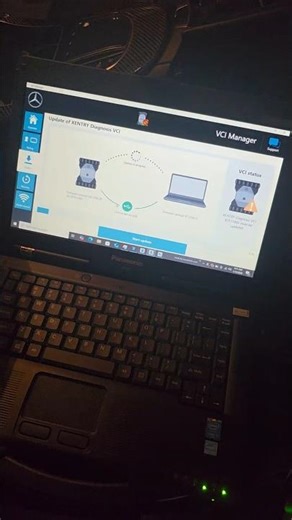 Mercedes-Benz VCI C6 Firmware Update Professional firmware #VCIC6 #c6original #eucartech