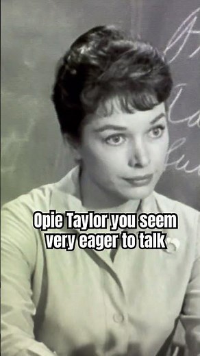 The Andy Griffith Show: This is the premiere episode of Aneta Corsaut as Helen Crump aka Old Lady