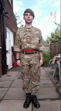 DRILL: the right turn at the hault by cadet Lcpl Nunes