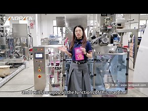 Full Automatic Premade Pouch Doypack Packing Machine For Egg Rolls, Snacks, Nuts, Candies Etc.