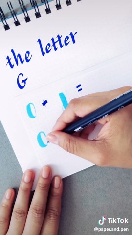 How to Letter 'G' by Hand | Calligraphy Tutorial