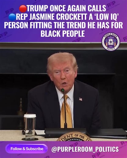 DaMon Cortez | President Donald Trump called Representative Jasmine Crockett a “low-IQ person” in recent months, continuing a pattern of disparaging... | Instagram