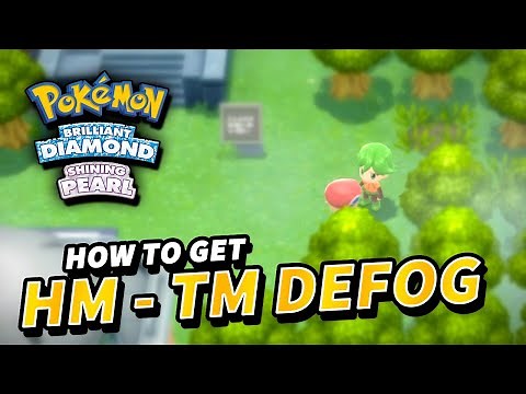 How to clear the FOG in Route 210 (Defog HM Location) | Pokemon Brilliant Diamond & Shining Pearl