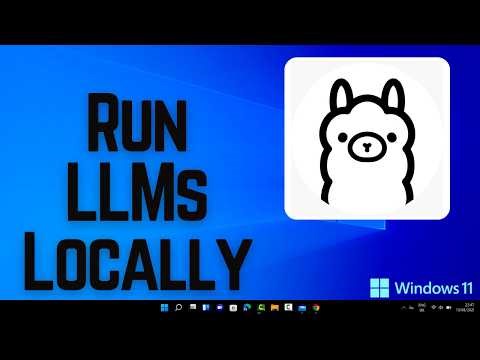 How to Run LLMs Locally On windows 11 | Install and Run Locally LLMs on Windows 11 (2026)
