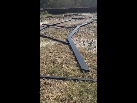 Installing a pool enclosures part 1