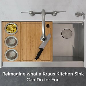 225K views · 1.2K shares | Create a kitchen workspace that flows. Hit  to show your kitchen love. | Kraus USA | Facebook
