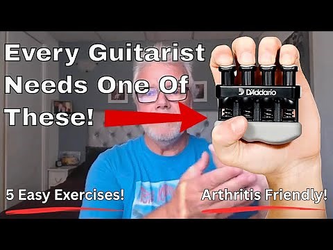 D'Addario Varigrip Hand Exerciser Review – Guitar Exercises for Arthritis and Finger Pain Relief