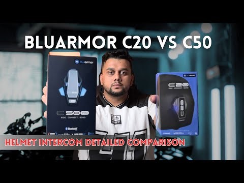Bluarmor C20 vs C50 EXPOSED Which Helmet Intercom REALLY Wins in 2025