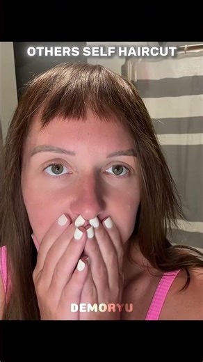 The self haircut didn’t go as expected 💀