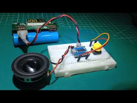 JQ6500 MP3 Voice Module Player (DIY) | No Microcontroller