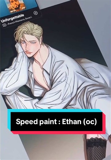 Speed Paint of Ethan: Captivating Digital Art Process