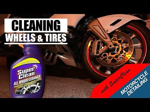 Cleaning Motorcycle Wheels and Tires | Cruiseman's Motorcycle Detailing Series