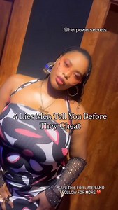 He didn’t start cheating when he disappeared, he started cheating when he began preparing your mind for the distance. Men don’t just cheat physically, they cheat emotionally first. And before they do, they start laying the groundwork with small, believable lies. Here are 5 lies men tell right before they cheat (that most women don’t catch 👇🏽) 1️⃣ “You’ve been acting different lately.” He’s planting doubt, so when he starts acting off, it looks like a reaction to you. That’s emotional manipulat