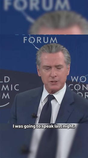 'America in Reverse' | California Gov. Gavin Newsom said the Trump administration's decision to prevent his fireside chat at USA House in Switzerland was similar to other efforts aimed at cracking down on criticism. https://www.kcra.com/article/gavin-newsom-davos-world-economic-forum-talk-trump/70098143 | KCRA 3