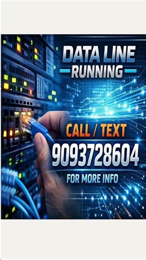 Data line running! Cat6 and Cat5