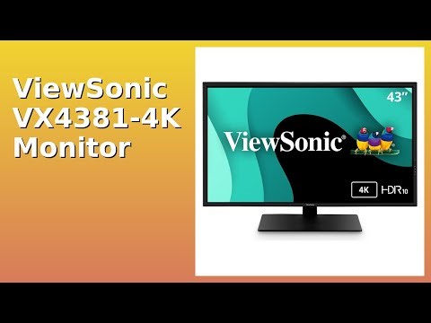 REVIEW (2025): ViewSonic VX4381-4K Monitor. Features.