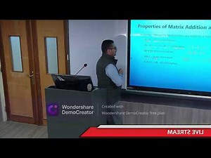 Chapter 3 - Linear Algebra - Part -1- Episode 1