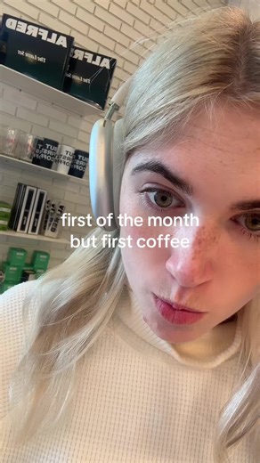 first of the month but but first coffee #alfred #firstofthemonth #march