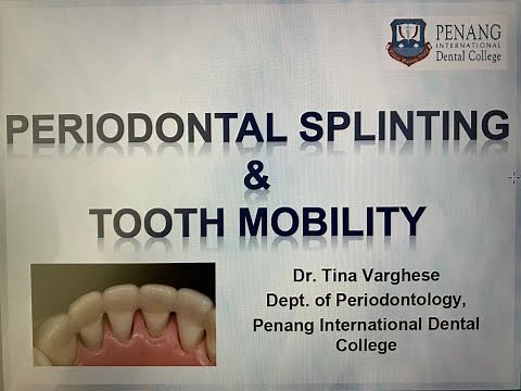 Periodontal Splinting & Tooth mobility
