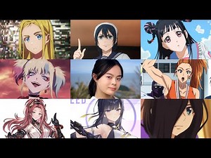 Anna Nagase All Anime and Games Character Role Seiyuu/Voice Actors Comparison