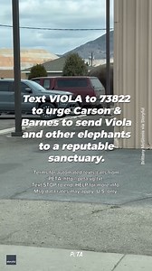 39K views · 1.2K reactions | She wants to be free, but her captors want to keep abusing her  Watch until the end to demand that Carson & Barnes Circus send her to a true sanctuary where she can finally live in peace! | PETA (People for the Ethical Treatment of Animals) | Facebook