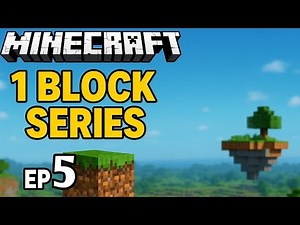 "Minecraft One Block Survival Series | Epic Survival from Just One Block!"