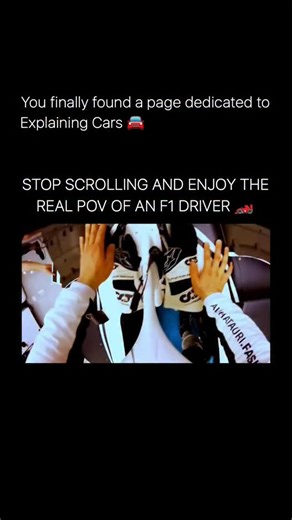 The Car Explainer on Instagram: "Inside an F1 car from the driver’s point of view is an extreme sensory overload, not just fast driving. The cockpit is so tight the driver is almost lying down, surrounded by carbon fiber, with hands constantly making micro-adjustments while braking at over 5G and cornering at speeds that would overwhelm normal reflexes. At 300 km/h, the driver processes steering, throttle, brake balance, tire temperatures, radio calls, and track positioning simultaneously, all w