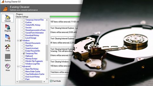 Eusing Cleaner: CCleaner-Kopie will Ihren PC flott machen