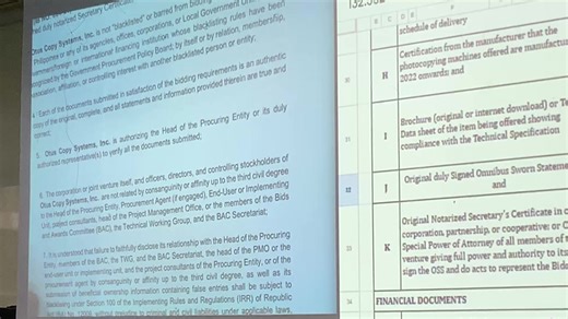 6th BAC 2 MEETING OPENING OF BIDS | Department of Agriculture - Philippines