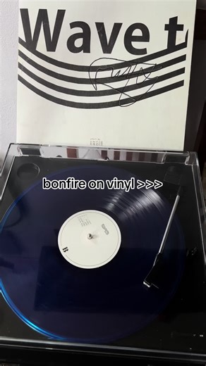 best purchse tbh. ty daniel for signing 🫶🏻 #fyp #wavetoearth #wte #bonfire #wavetoearthvinyl #johncha #shindongkyu #danielkim