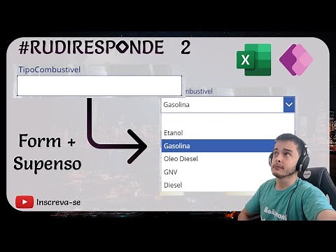 PowerApps Dropdown - How to replace text input with DROPDOWN MENU in form? #Rudiresponde