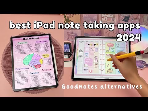 BEST iPad Note Taking Apps ✏️ | Goodnotes alternatives ✨