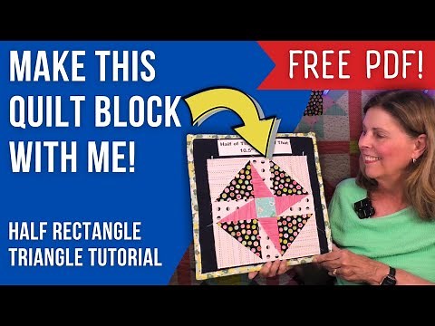 Master This HRT Quilt Block in Minutes - Beginner Tutorial
