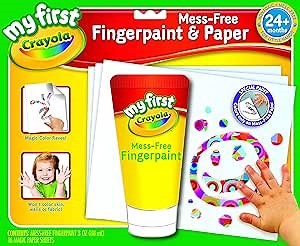 Crayola My First No Mess Finger-Painting Set