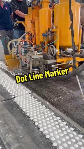 Innovative MMA Cold Paint Dot Line Road Marking Machine