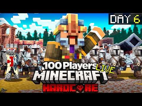 The Battle for Bridge (100 Player Medieval SMP)