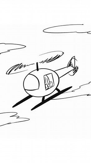 Helicopter Helicopter during a war (Animation Meme)