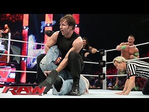 John Cena, Roman Reigns & Dean Ambrose vs. The Wyatt Family: Raw, June 9, 2014
