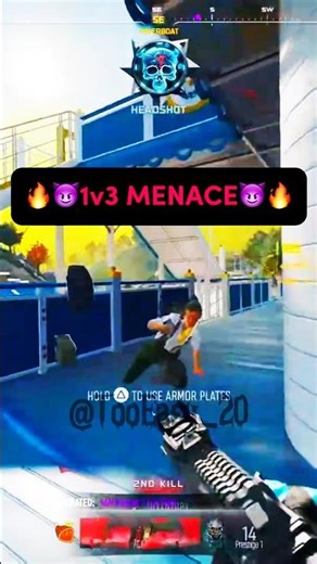 PS5 DEMON 1v3s EVERYONE 😈 #shorts #ps5 #1v3 #bo7