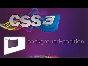CSS for beginners 24: background-position property | SET POSITION FOR BACKGROUND IMAGE