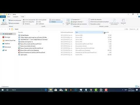 Mostrar extensiones de archivos en windows 10